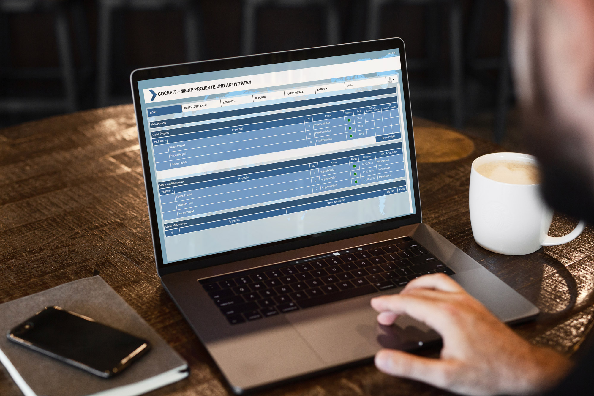 Unternehmenssoftware & Business Solution – MSO Projekt-Manager